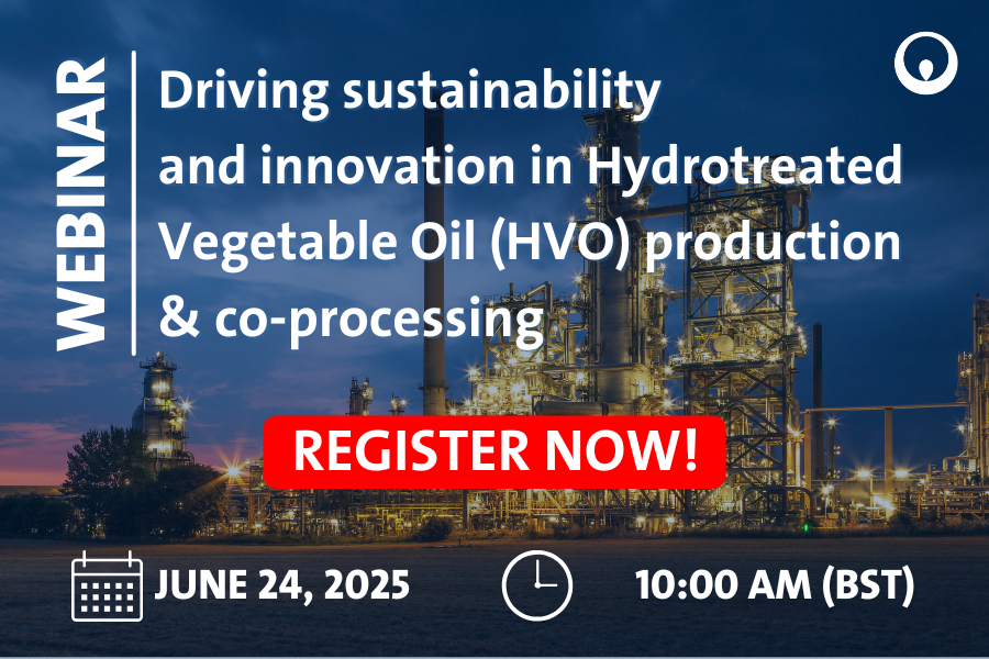 Driving sustainability and innovation in HVO Production & co-processing ...